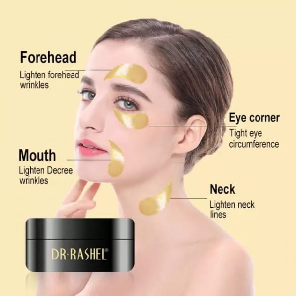 Dr Rashel 24k Gold Hydrogel Eye Mask | Dr Rashel Pakistan
