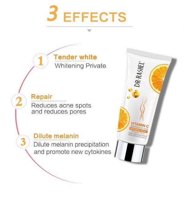 DR-RASHEL VITAMIN-C PRIVATE PARTS WHITENING CREAM | Dr Rashel Pakistan