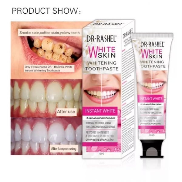 Dr Rashel Whitening Fade Toothpaste | Dr Rashel Pakistan